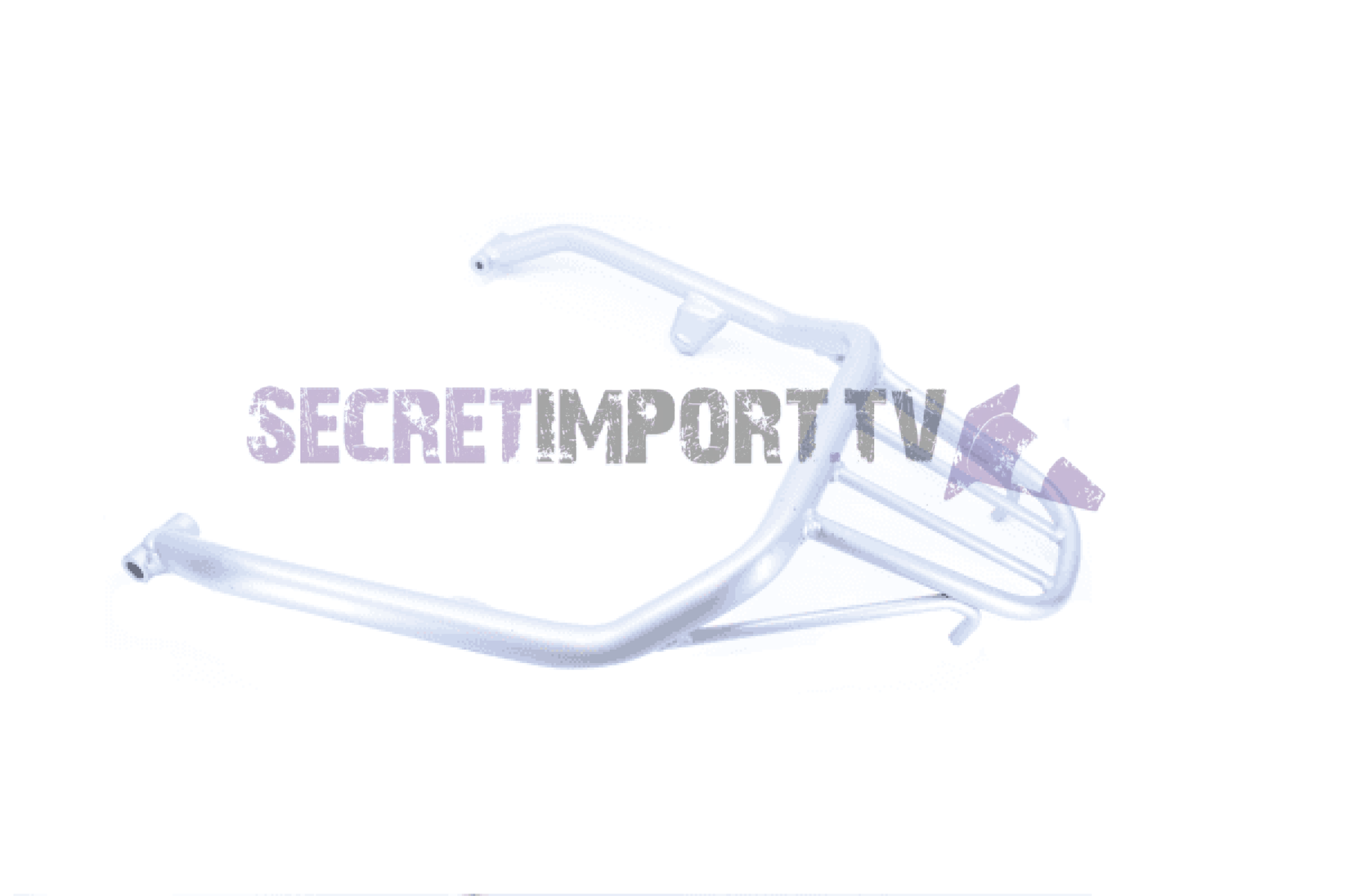 Rear Bumper Silver Yamaha OEM (BWS 2002-2011) - Pare-chocs arrière ...