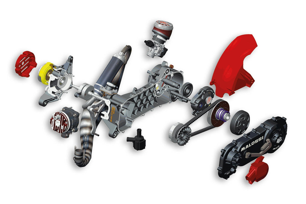 94cc Malossi RC-ONE Engine Kit (Piaggio Fixation) - Kit moteur 94cc ...