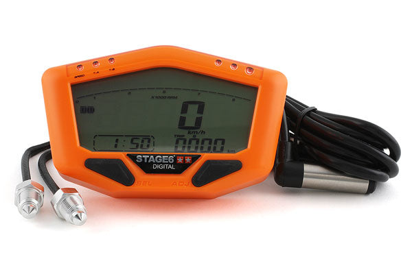 Stage6 R/T Digital Speedometer Orange – Secretimport.tv