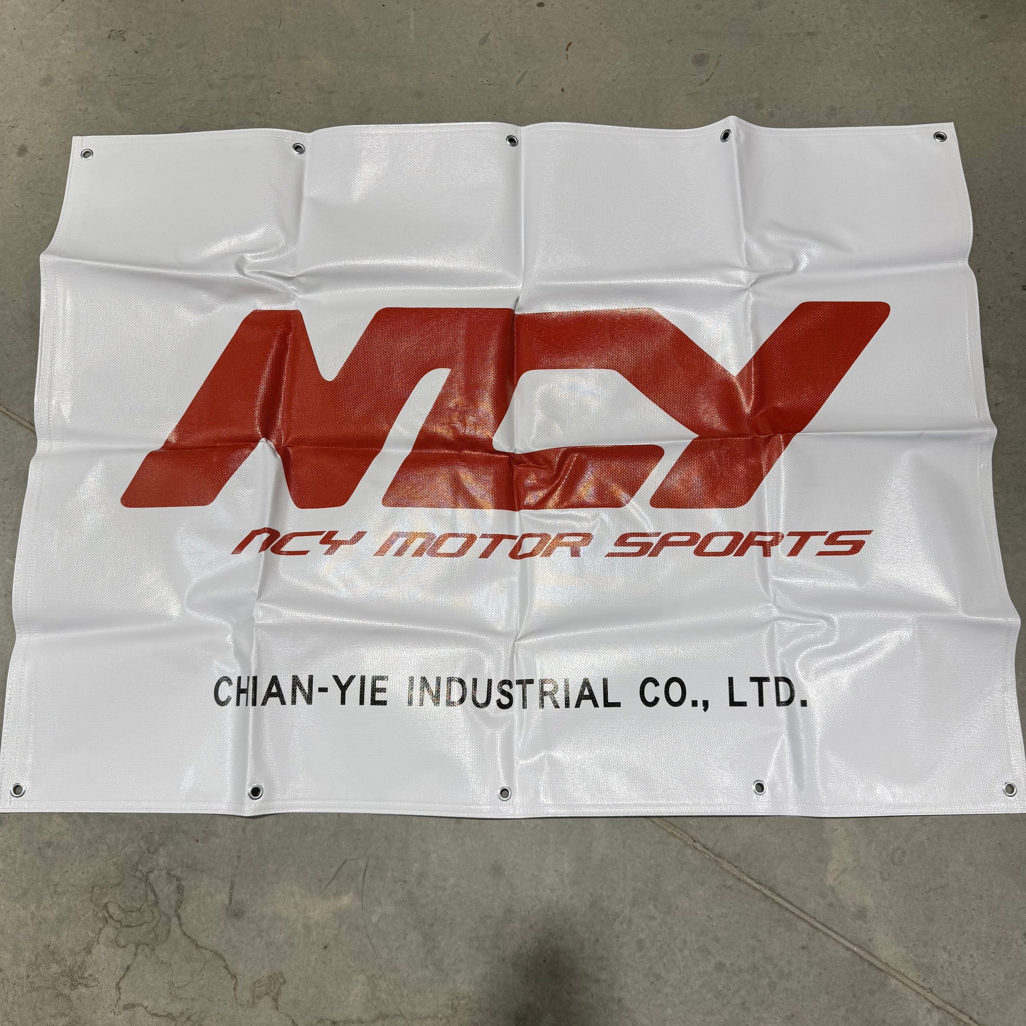 Banner NCY Motor Sports White – Secretimport.tv