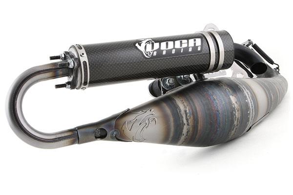 Exhaust Voca Racing Combat R/T 70CC Minarelli Horizontal - Pot d ...