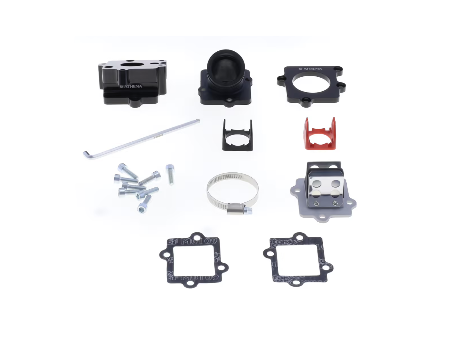 Athena Intake System Big Valve V2/28mm Minarelli Horizontal (Rear Carb ...