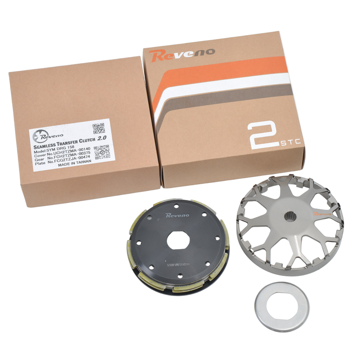 Scooter Clutch Kit 2.0 Reveno Piaggio ZIP 2T - Embrayage RC-One Piaggio ...