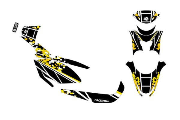 Graphic Kit ''Predator'' (Bws/Zuma 50F) - Kit Déco ''PREDATOR'' (Bws ...