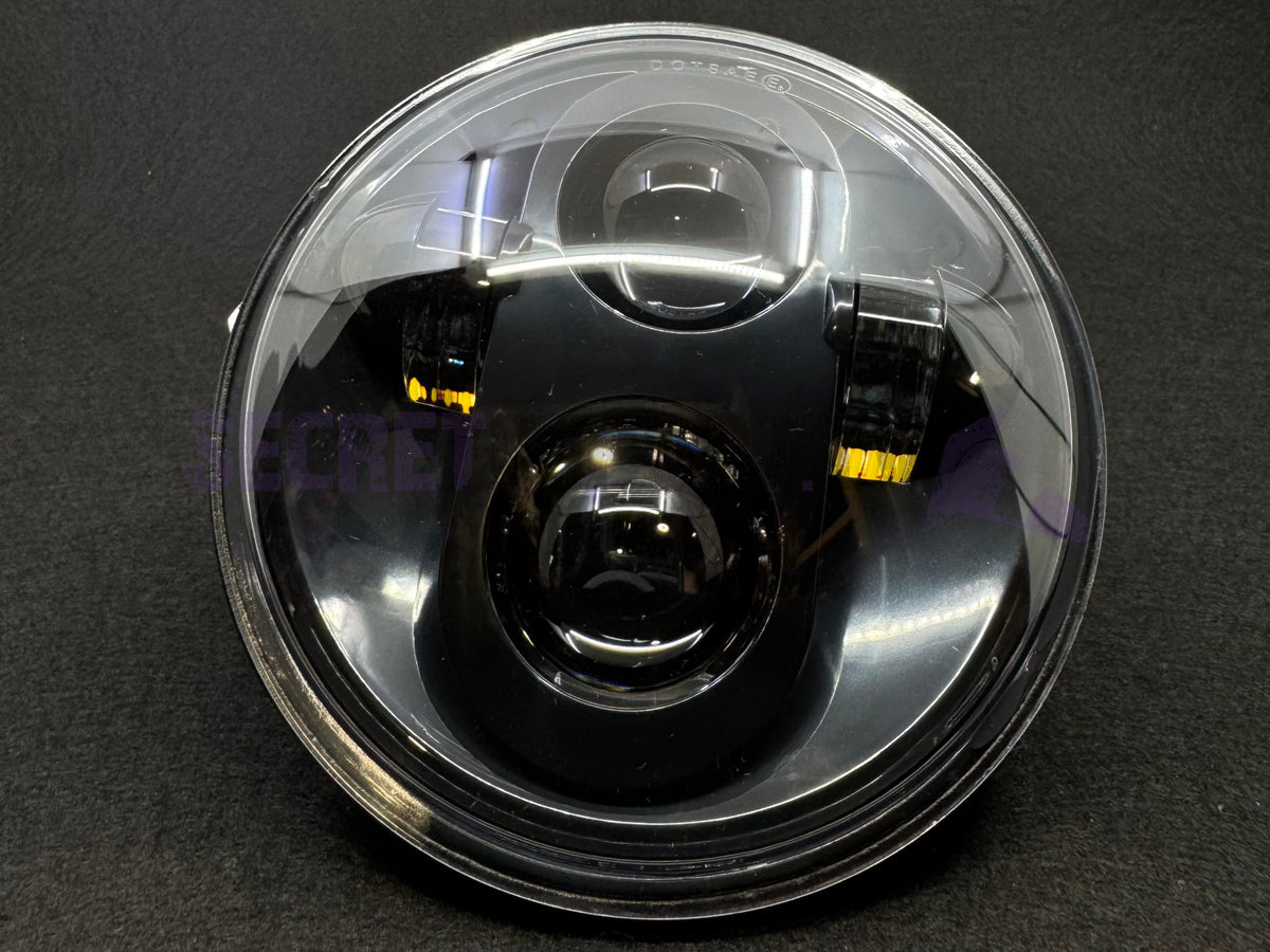 Universal LED Headlight New Style Black 5.75 Inch 5 3/4" - Phare LED ...